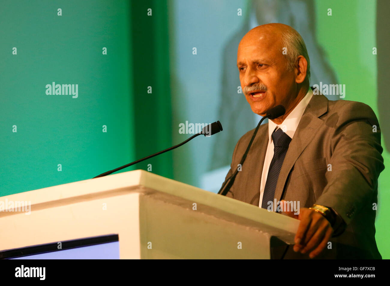 Mumbai, India. 28th July, 2016. Dr Jayant Barve, gastroenterologist ...