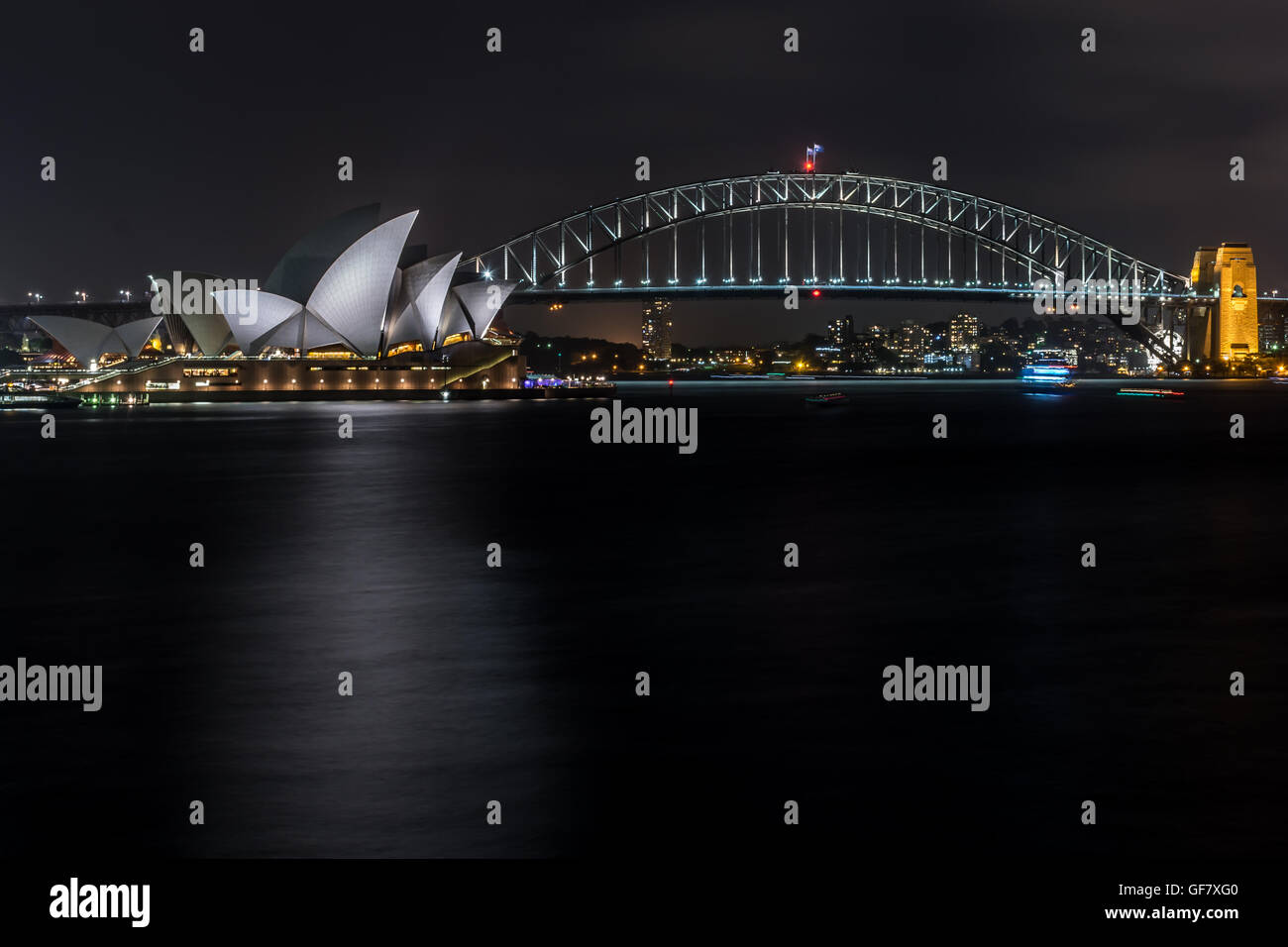 Opera House and Harbour Bridge, Sydney Australia Stock Photo - Alamy