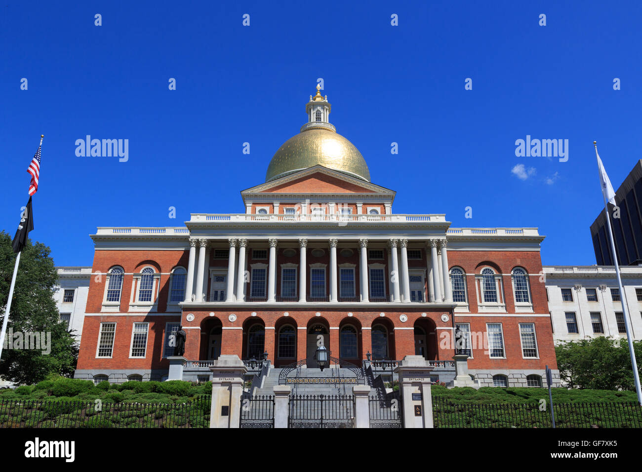 A photograph of the The State Library of Massachusetts (est.1826) in ...
