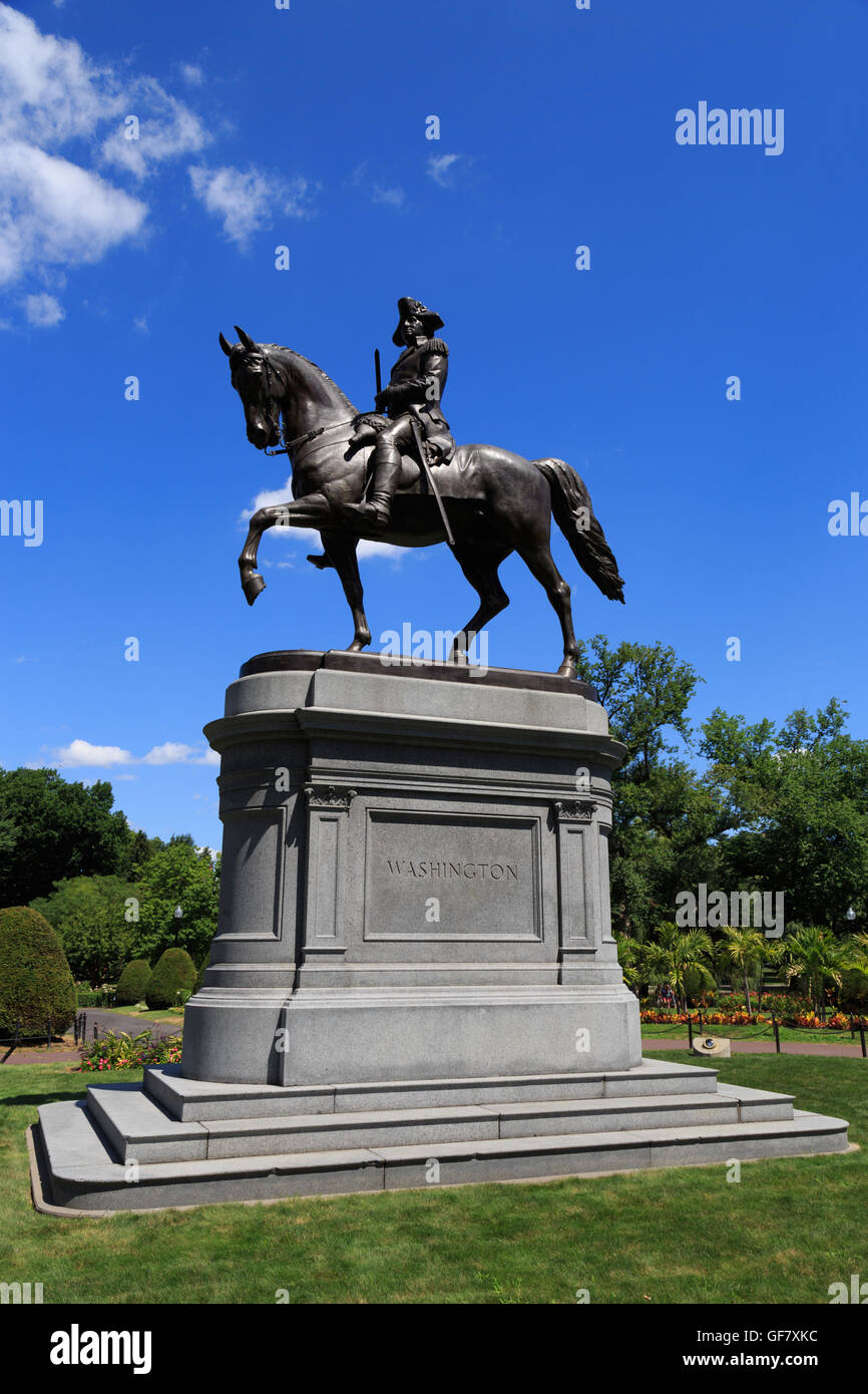 A photograph of the Equestrian Statue of George Washington, by Thomas ...