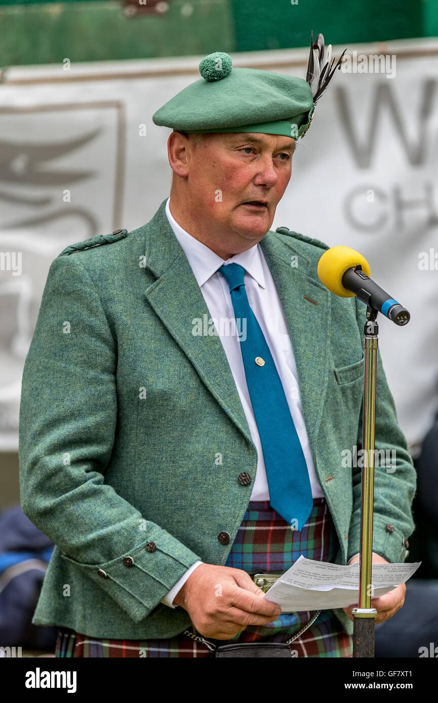 Tomintoul, Scotland, UK. 16th July 2016. This is a scene within the ...