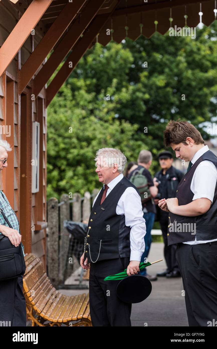 Edwardian station guard hi-res stock photography and images - Alamy