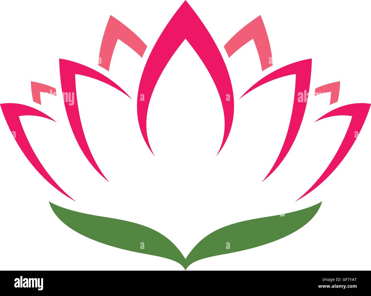 Beauty Lotus Logo Template Stock Vector Image & Art - Alamy