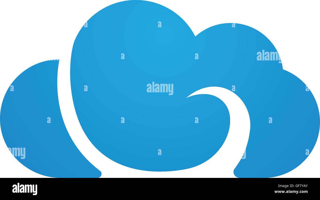 cloud Logo Template Stock Vector Image & Art - Alamy