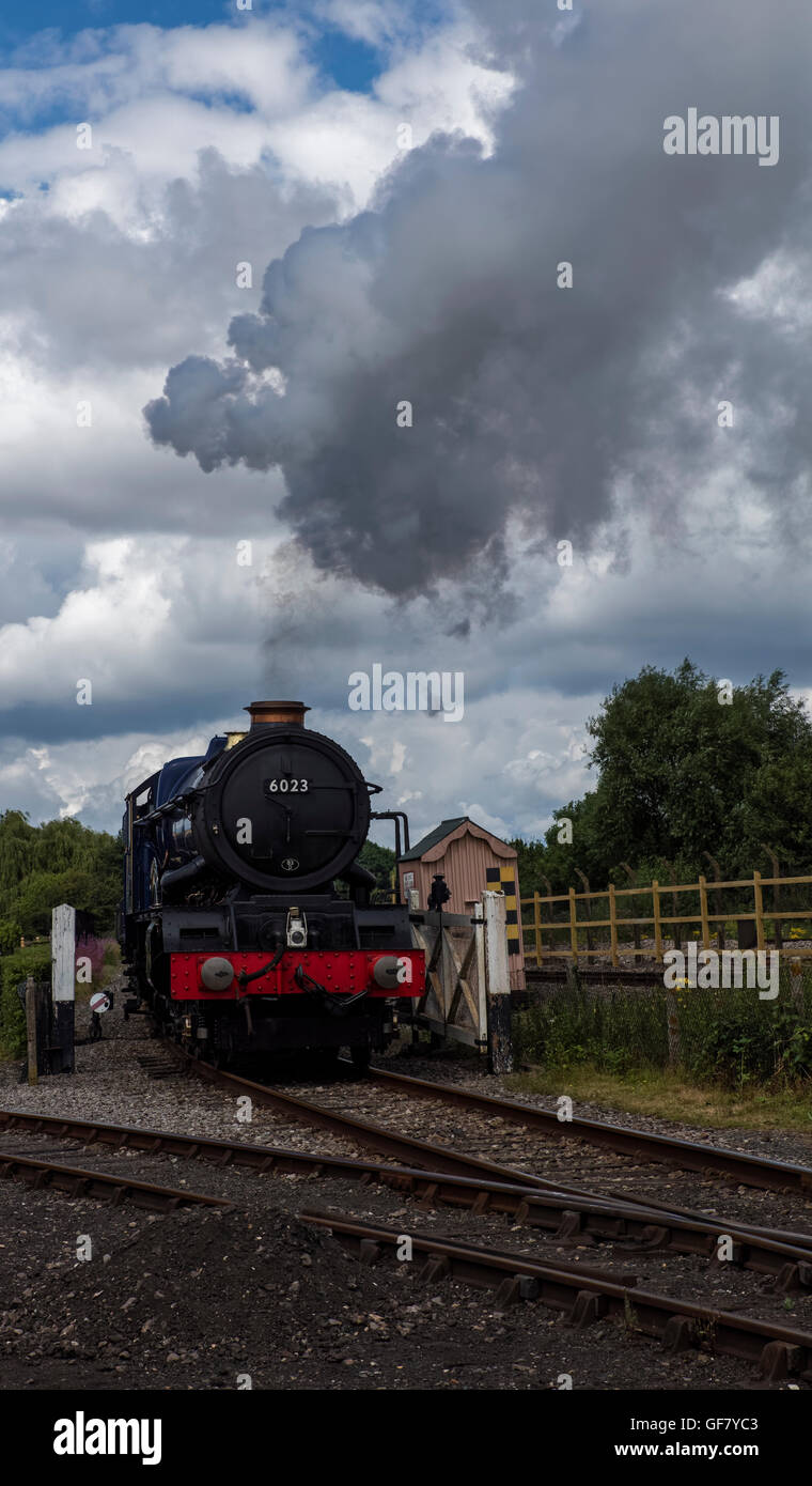 King edward steam locomotive hi-res stock photography and images - Alamy