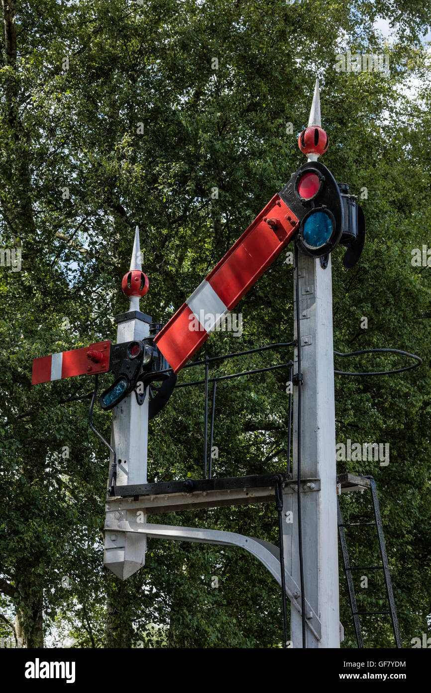 Victorian railway signals hi-res stock photography and images - Alamy