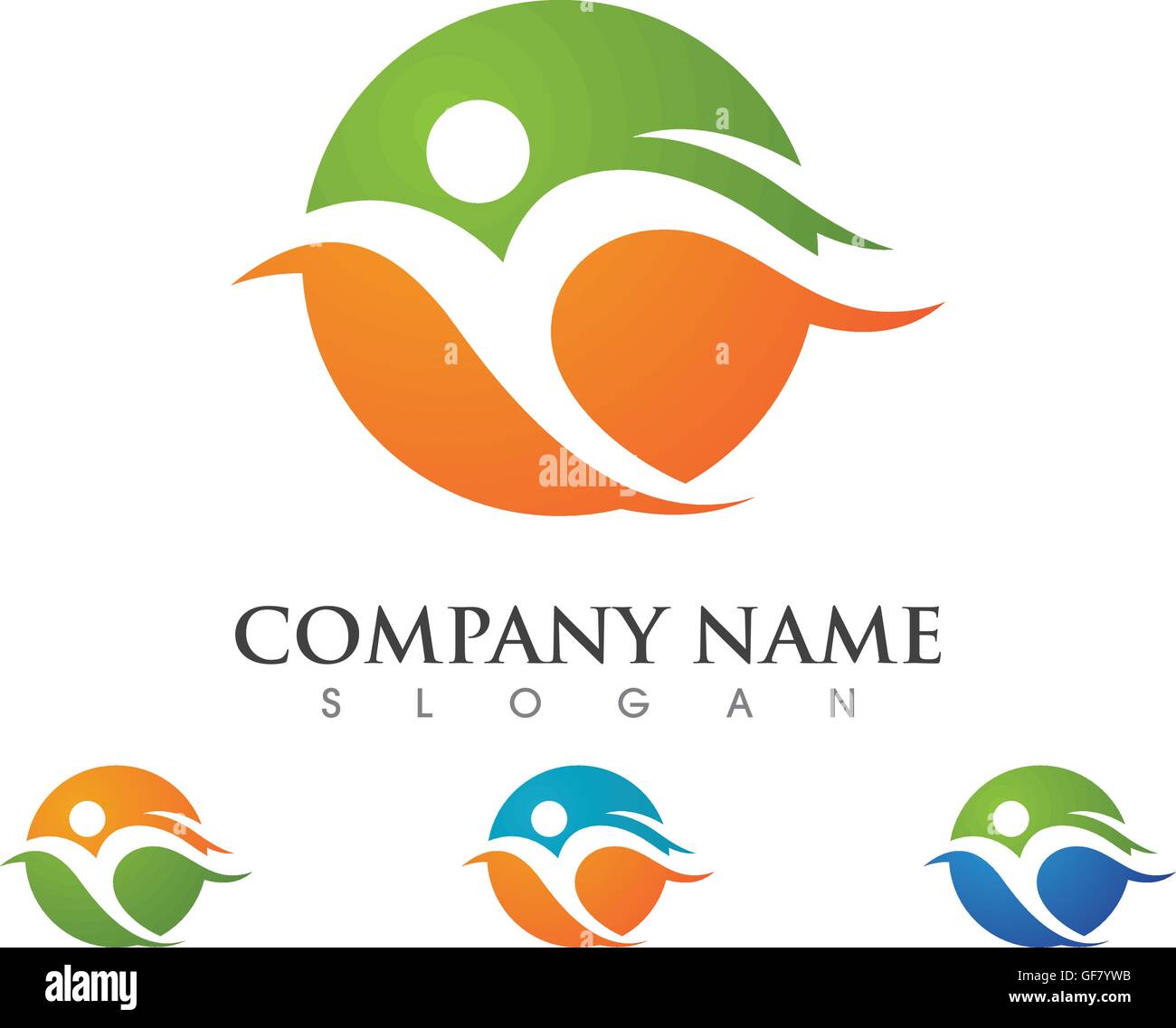 Health Logo Template Stock Vector Image & Art - Alamy