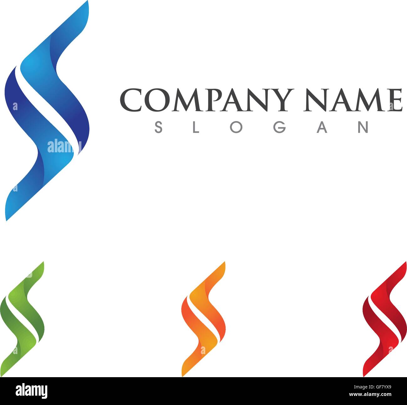 S letter logo Template Stock Vector Image & Art - Alamy