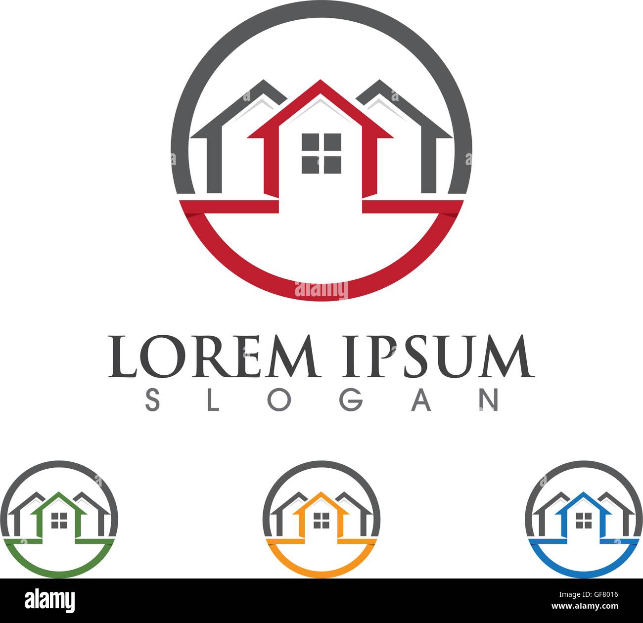 Property Logo Template Stock Vector Image & Art - Alamy