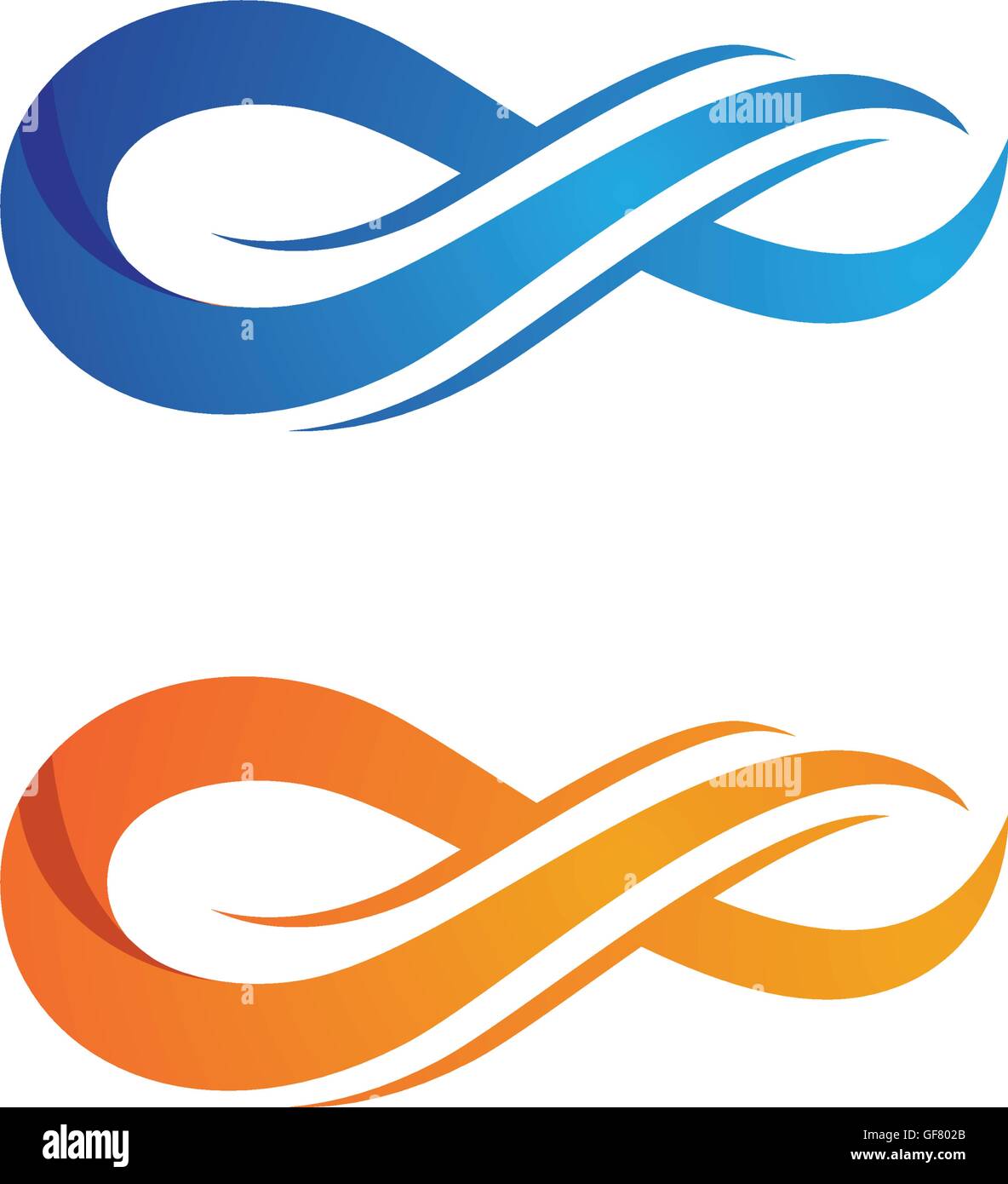 Infinity logo template Stock Vector Image & Art - Alamy