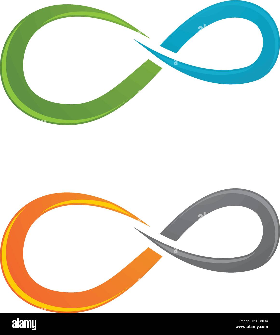 Infinity logo template Stock Vector Image & Art - Alamy