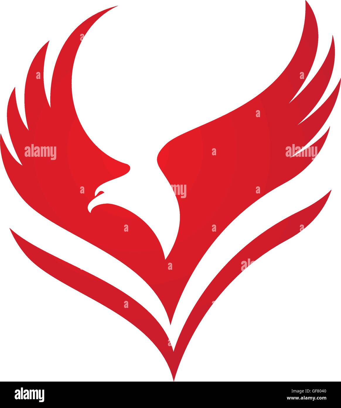Falcon Logo Template Stock Vector Image & Art - Alamy