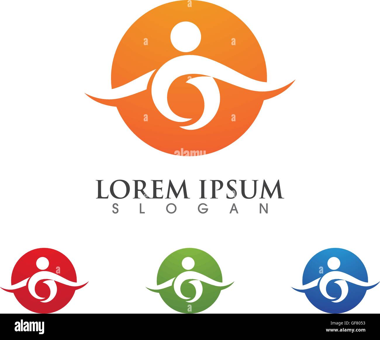 Health Logo Template Stock Vector Image & Art - Alamy