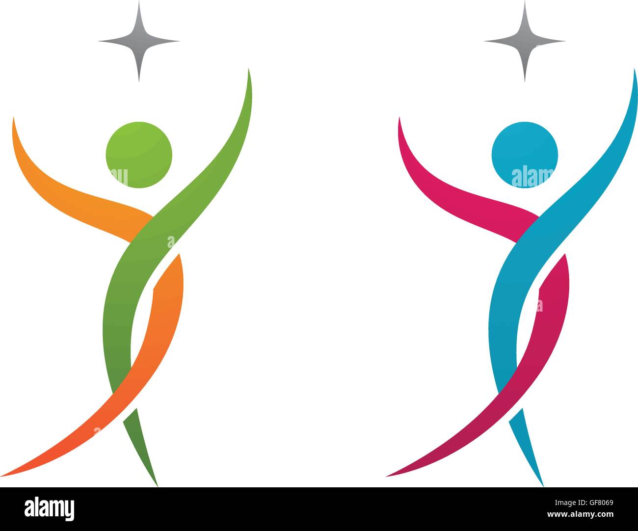 Health Logo Template Stock Vector Image & Art - Alamy