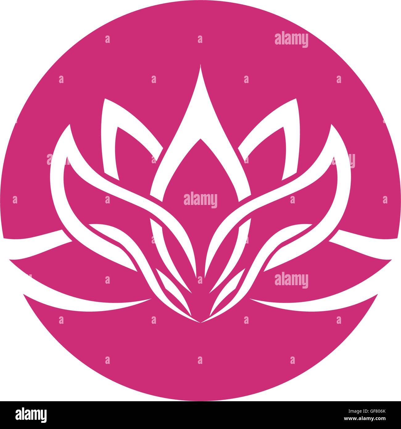 Beauty Lotus Logo Template Stock Vector Image & Art - Alamy