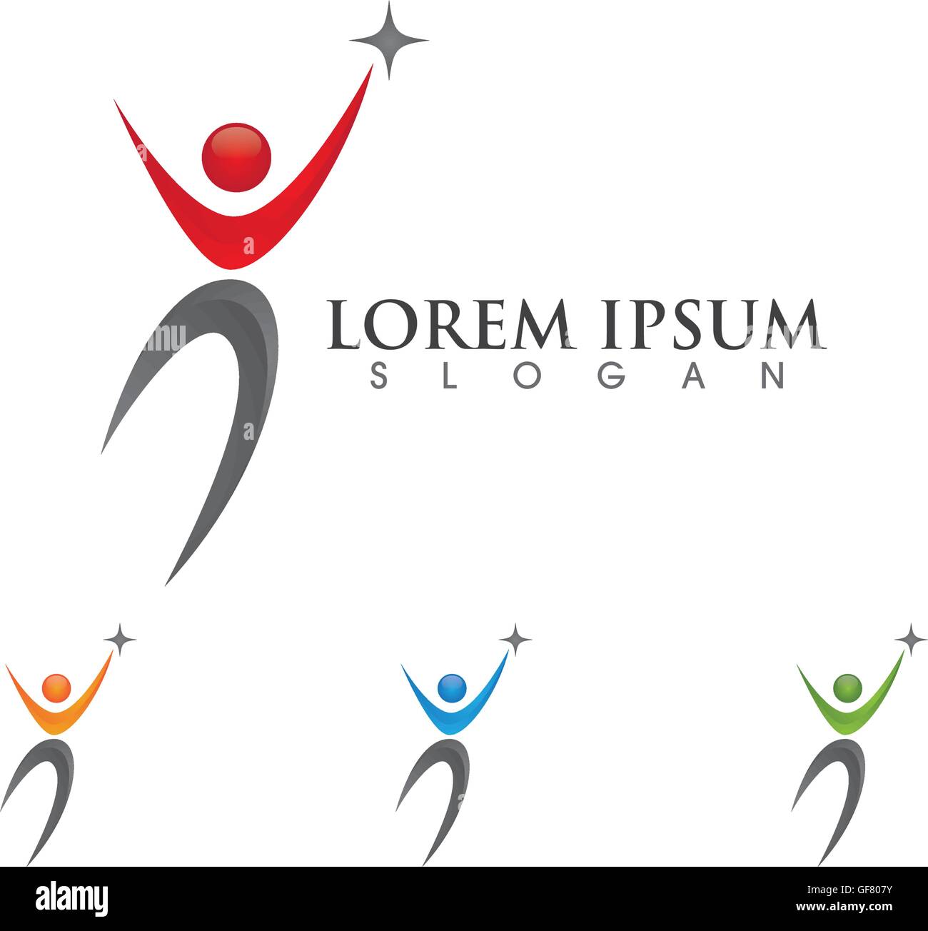 Health Logo Template Stock Vector Image & Art - Alamy