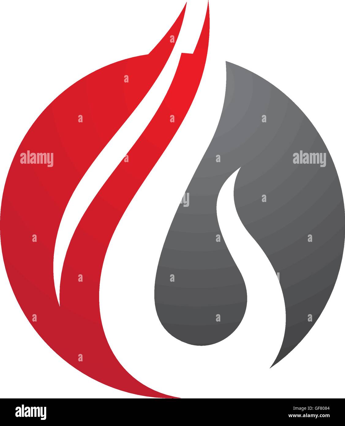 Fire Logo icon Stock Vector Image & Art - Alamy