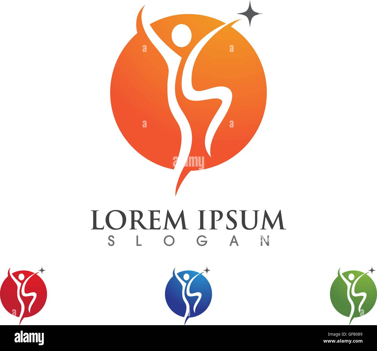 Health Logo Template Stock Vector Image & Art - Alamy