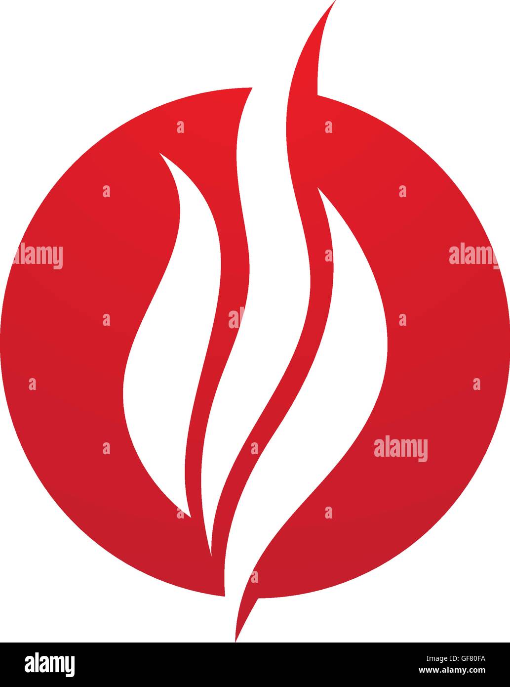 Fire Logo icon Stock Vector Image & Art - Alamy