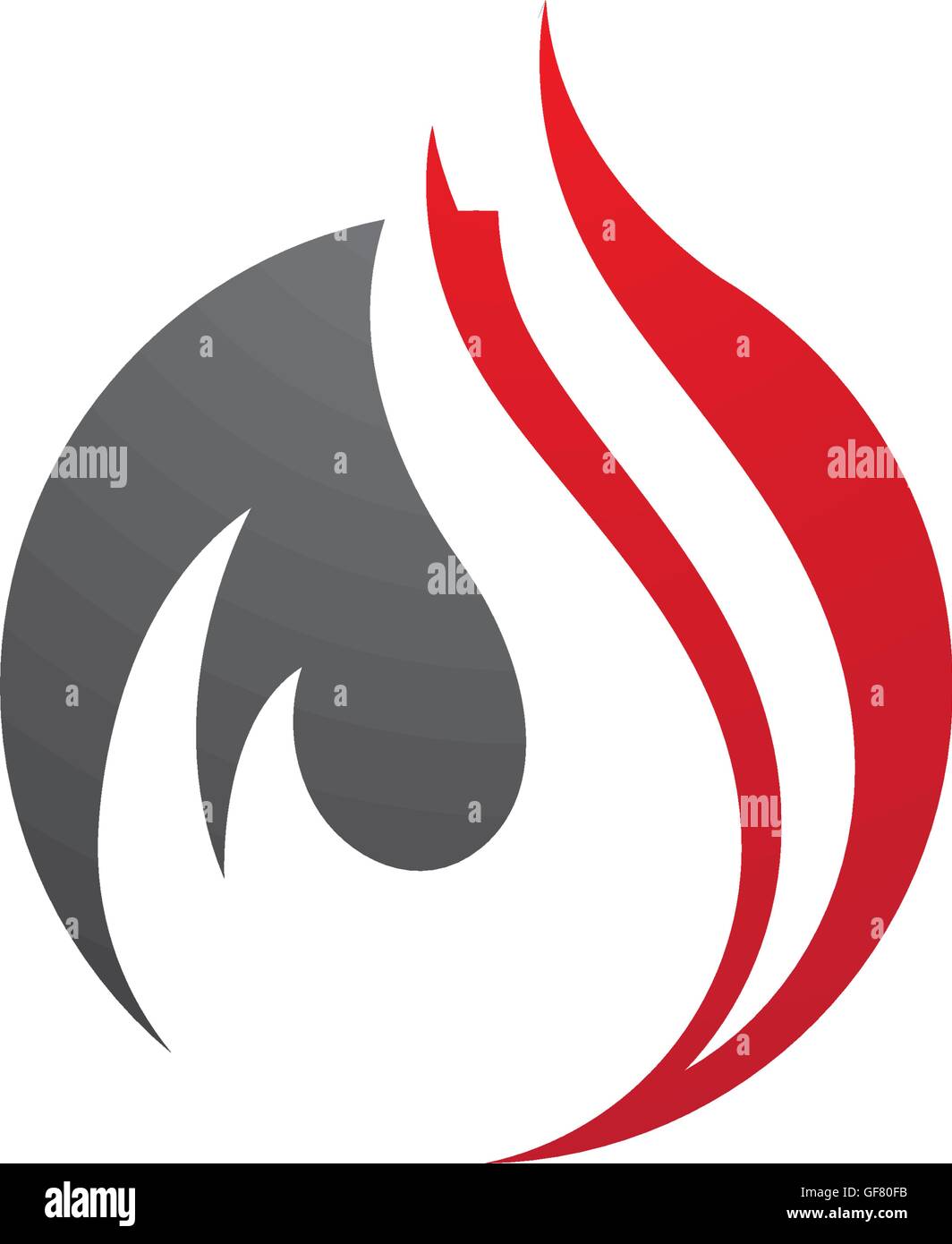Fire Logo icon Stock Vector Image & Art - Alamy