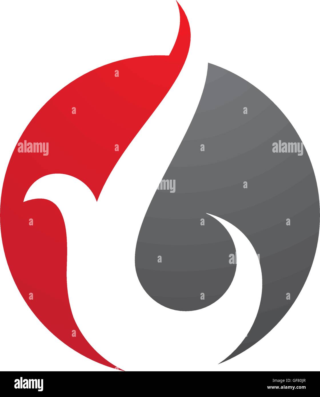 Fire Logo icon Stock Vector Image & Art - Alamy