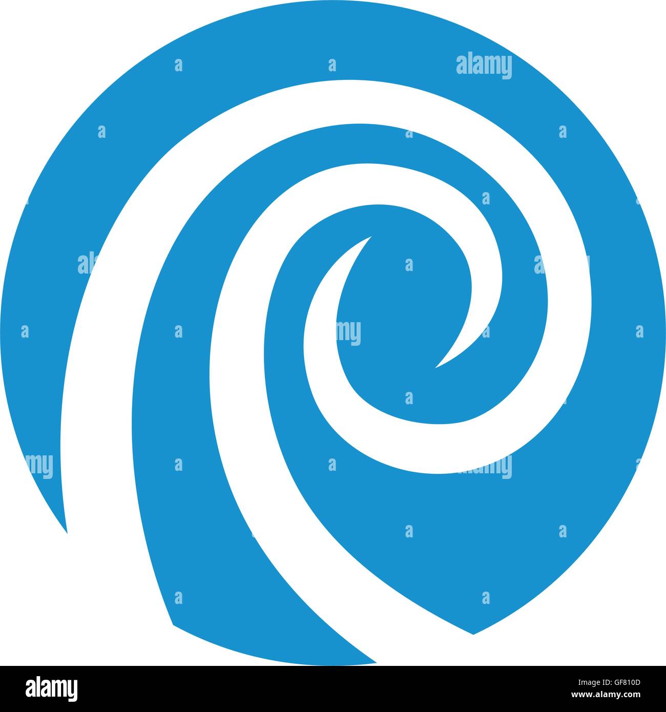 Water wave Logo Template Stock Vector Image & Art - Alamy