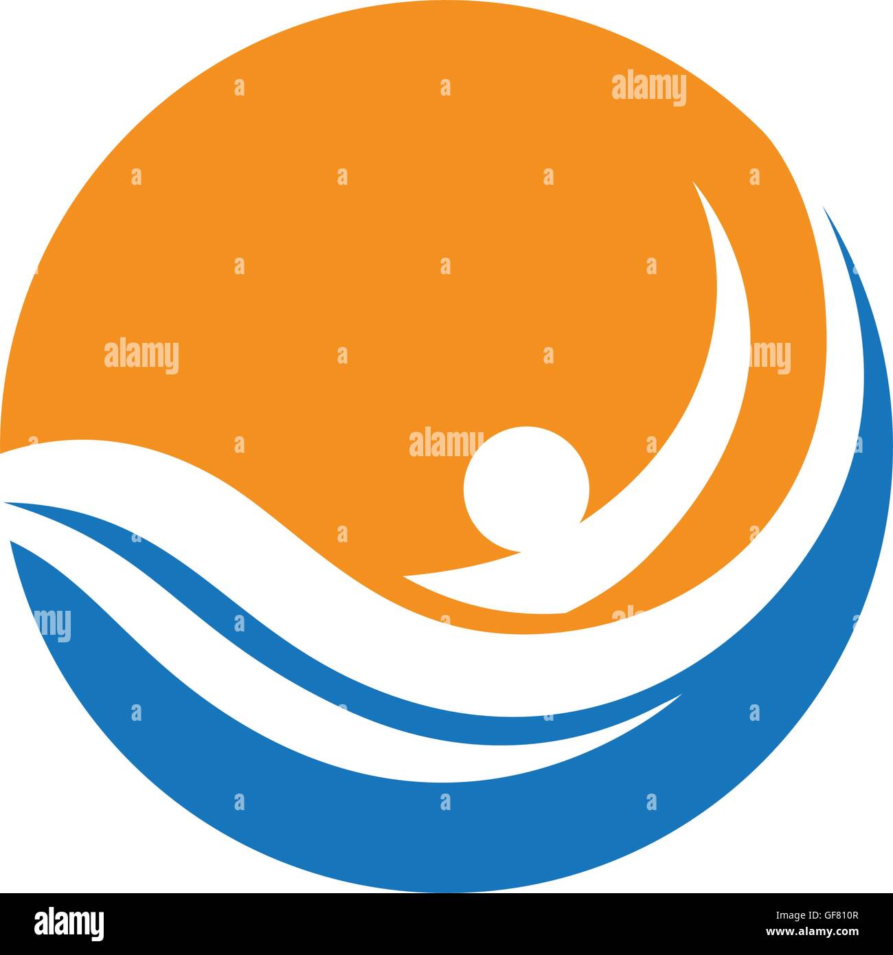 Water wave Logo Template Stock Vector Image & Art - Alamy