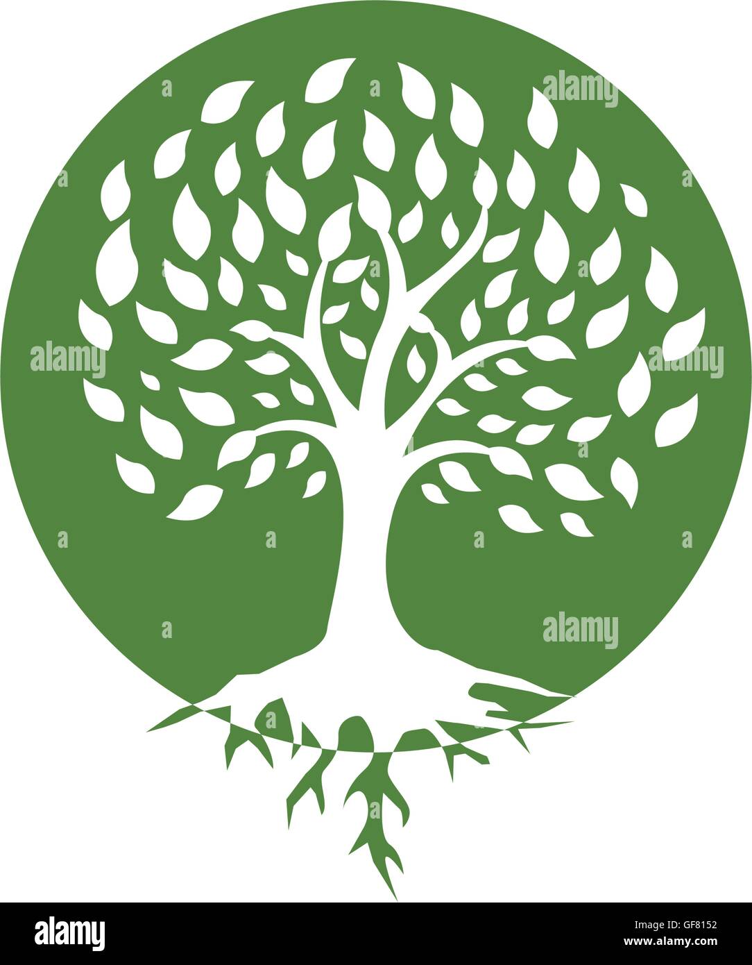 Eco Tree Logo Template Stock Vector Image & Art - Alamy