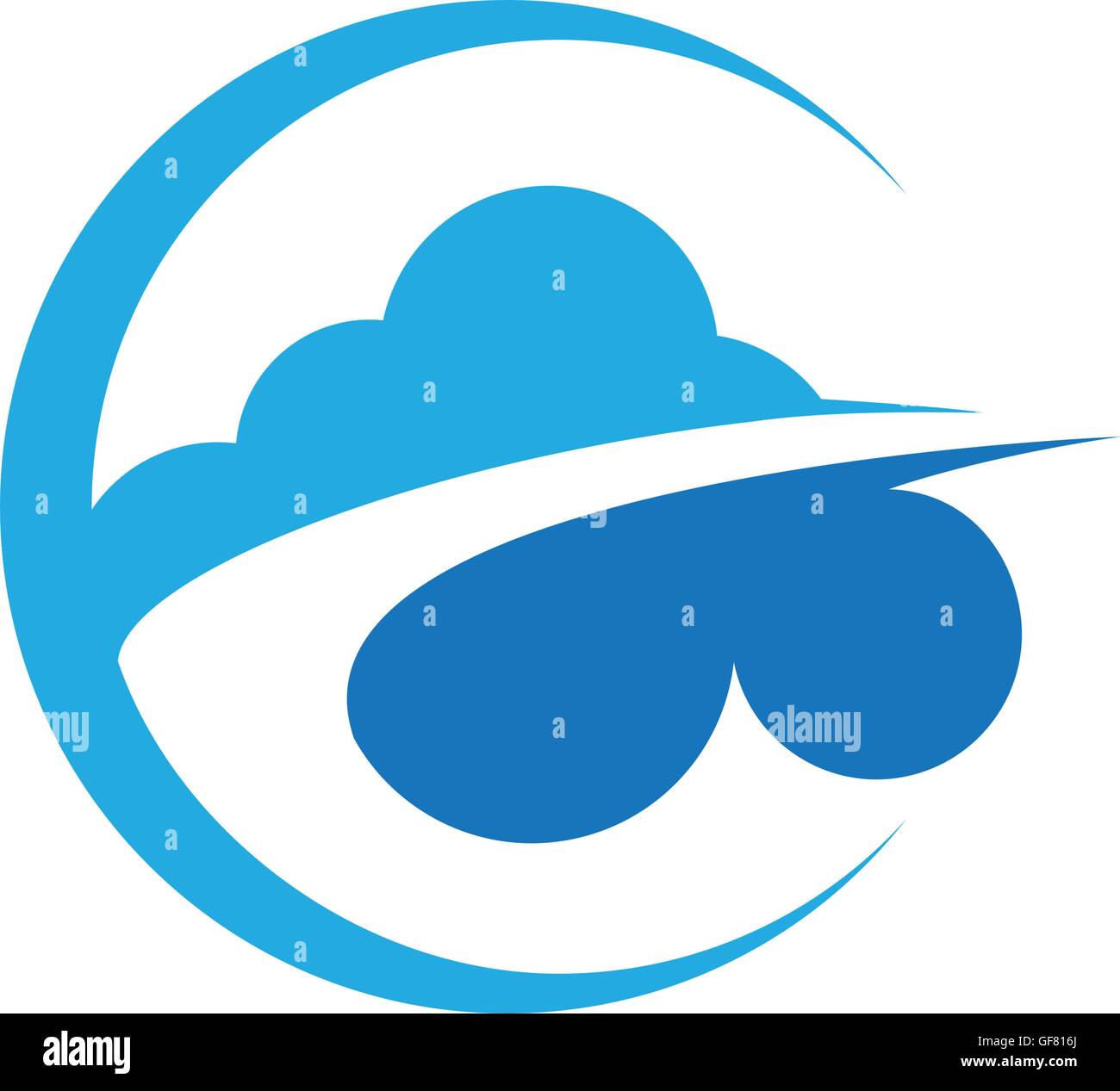 cloud Logo Template Stock Vector Image & Art - Alamy
