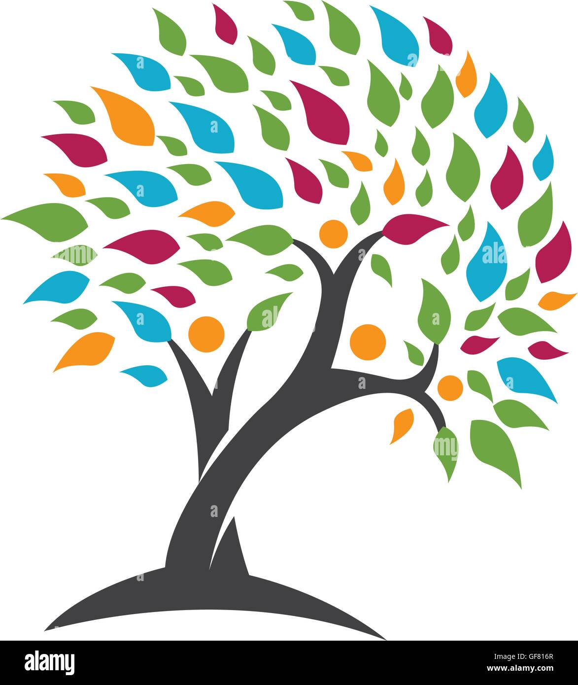 Family Tree Logo Stock Vector Image & Art - Alamy