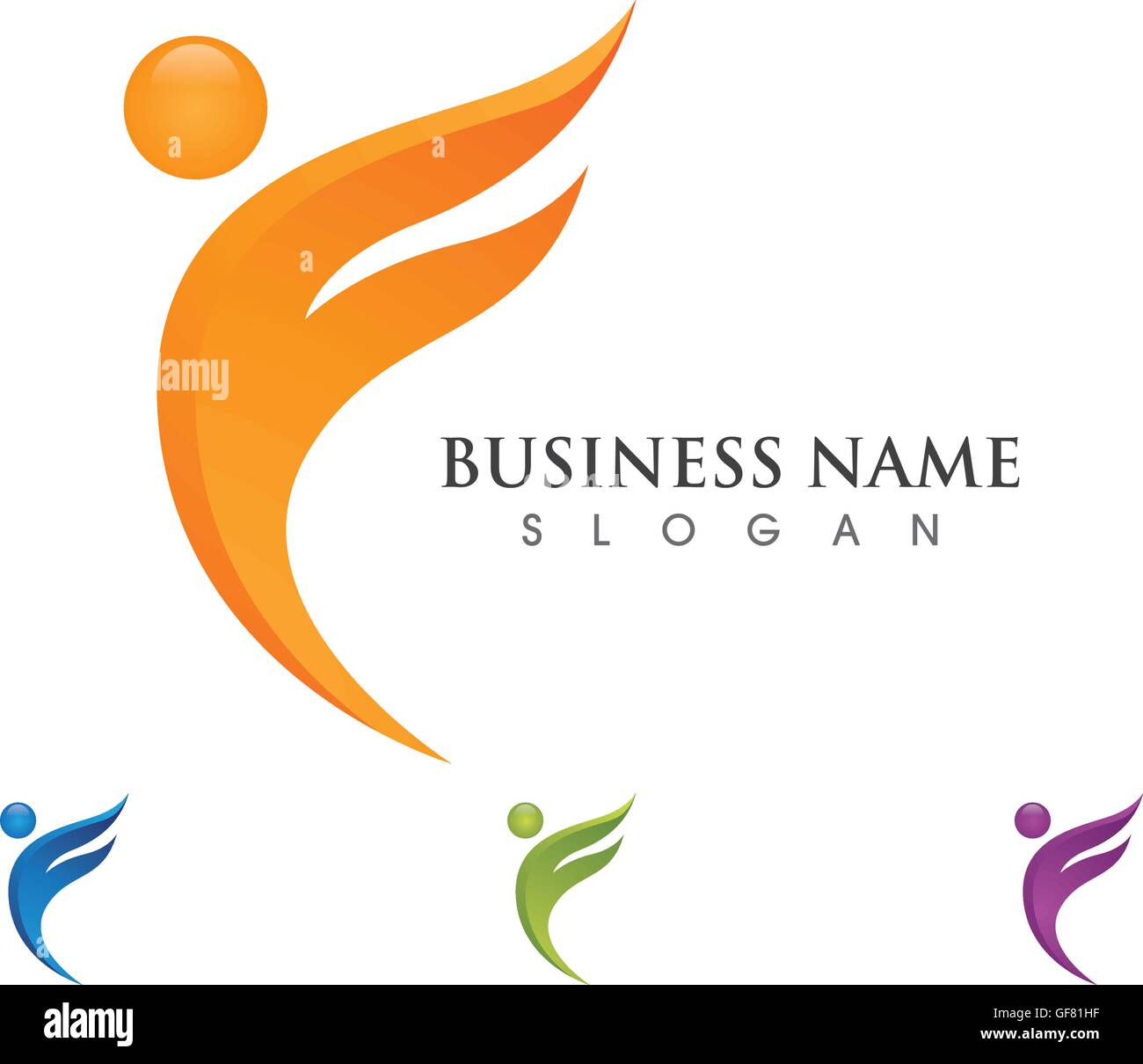 Health Logo Template Stock Vector Image & Art - Alamy