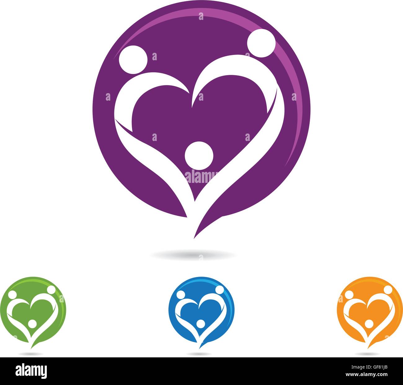 Community Care Logo Stock Vector Image & Art - Alamy