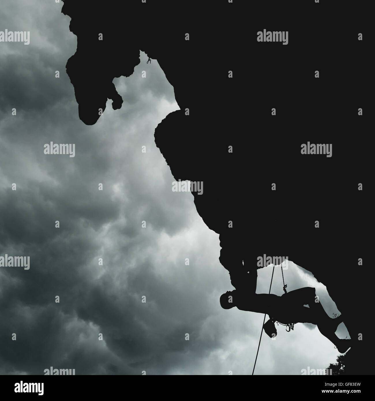 Rain cloud silhouette hi-res stock photography and images - Alamy