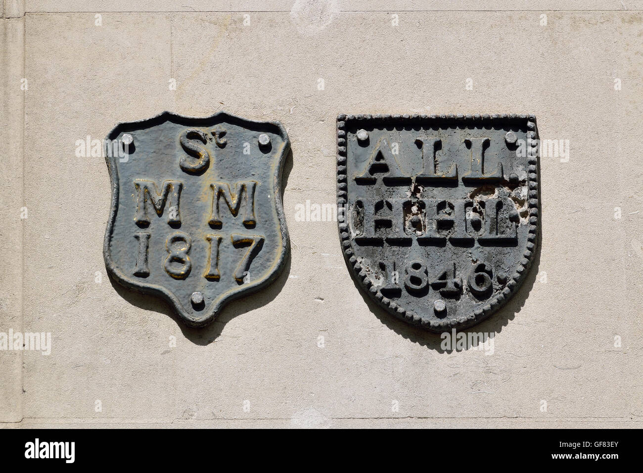 Fire insurance mark england hi-res stock photography and images - Alamy