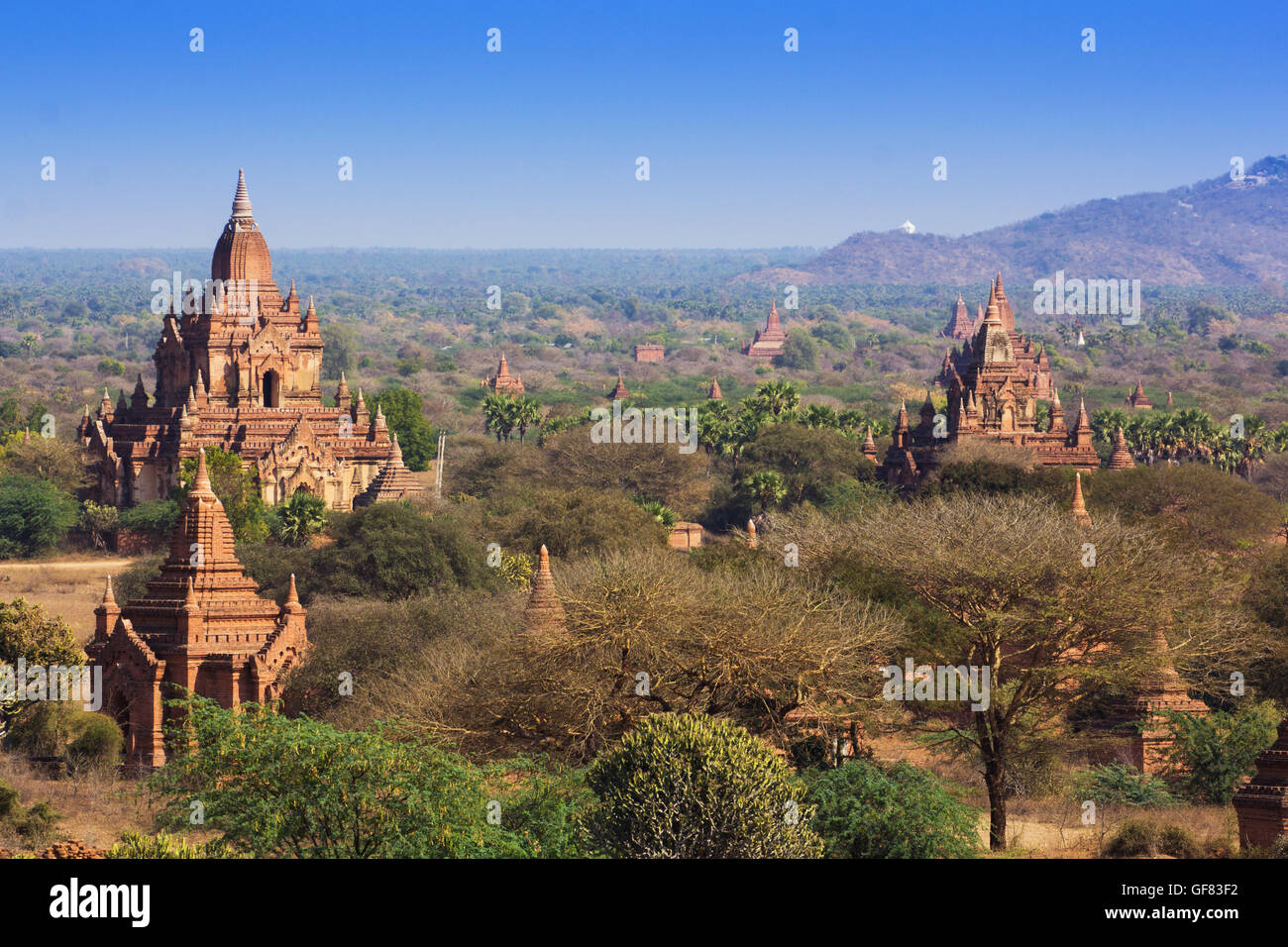 Temples in Bagan, Land of Pagoda, Myanmar Stock Photo - Alamy