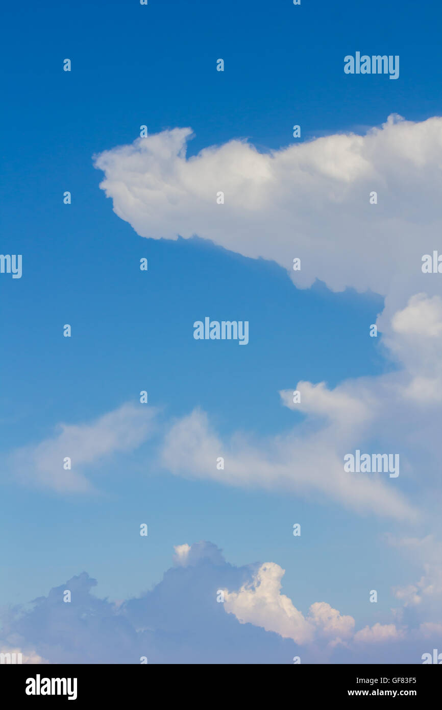 sky over cloud layer air view background only Stock Photo - Alamy