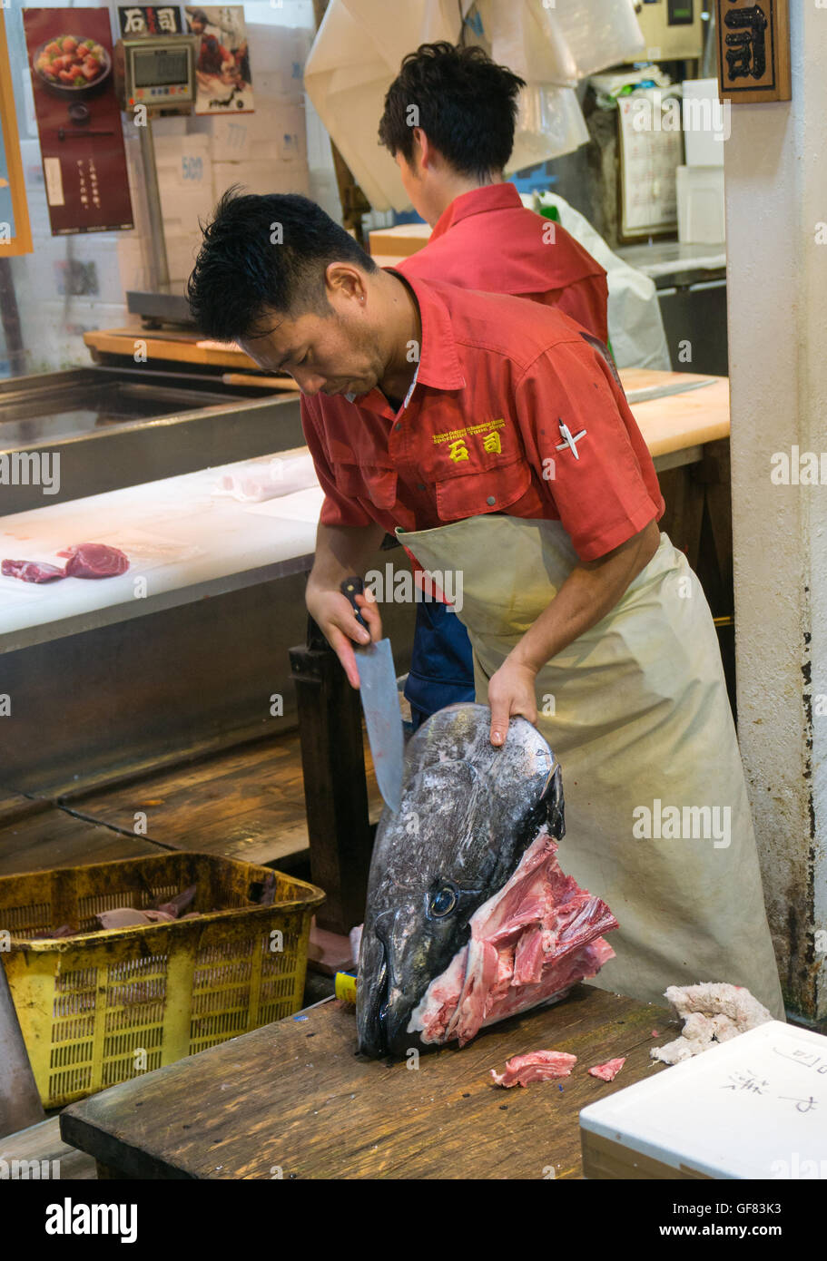 Man with fish head hi-res stock photography and images - Alamy