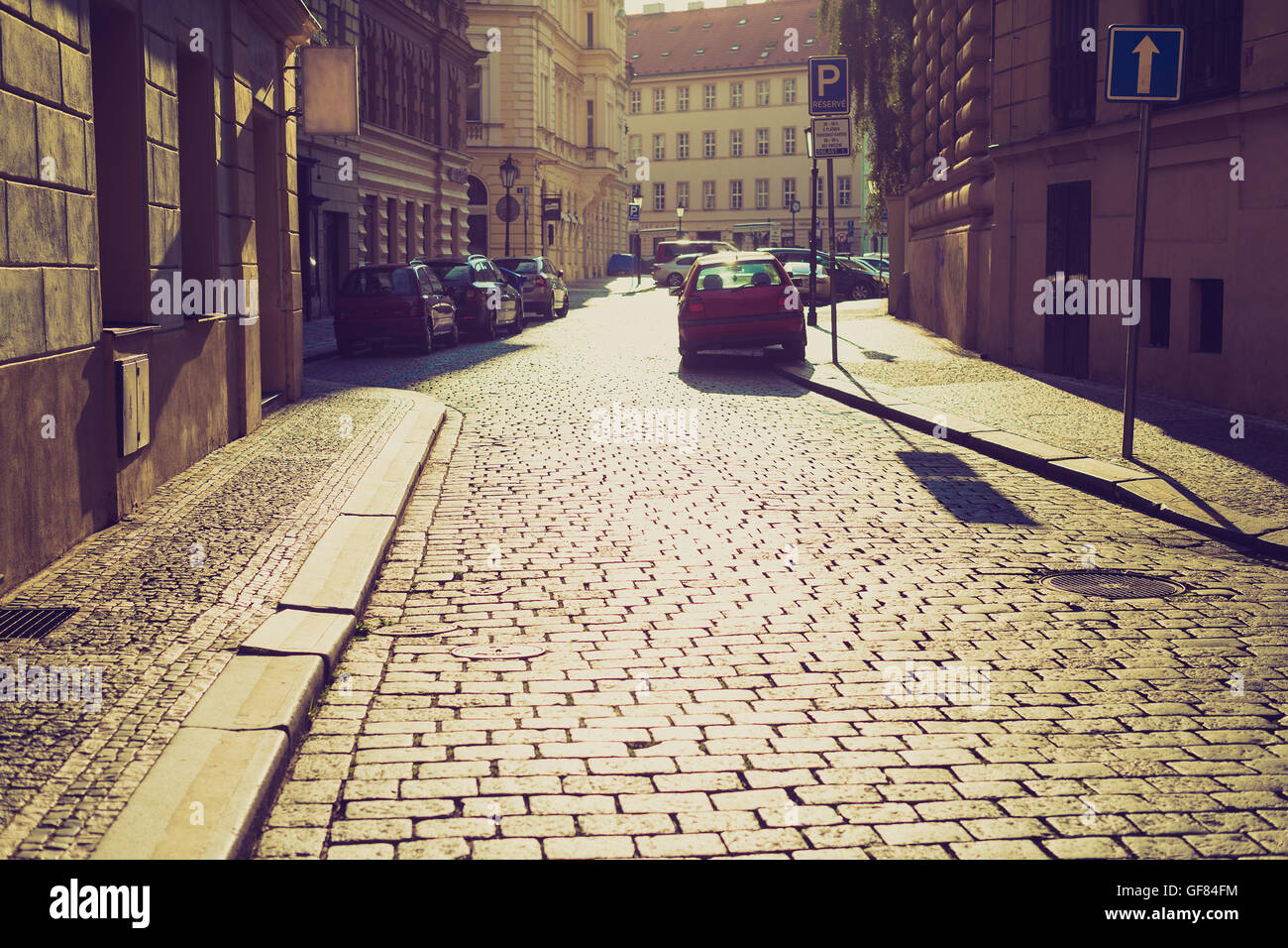 Prague street view hi-res stock photography and images - Alamy