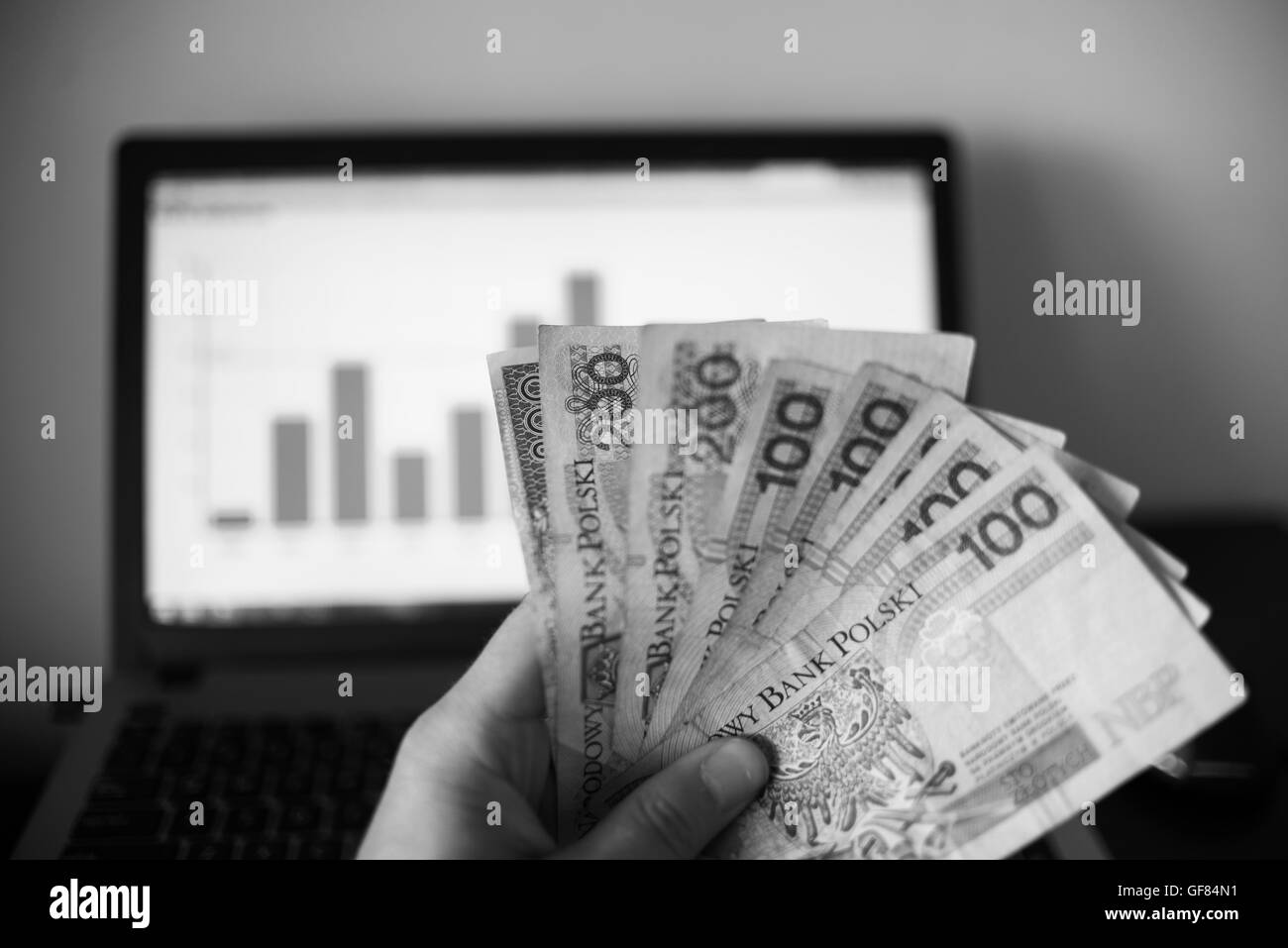 Using social network concept Black and White Stock Photos & Images - Alamy