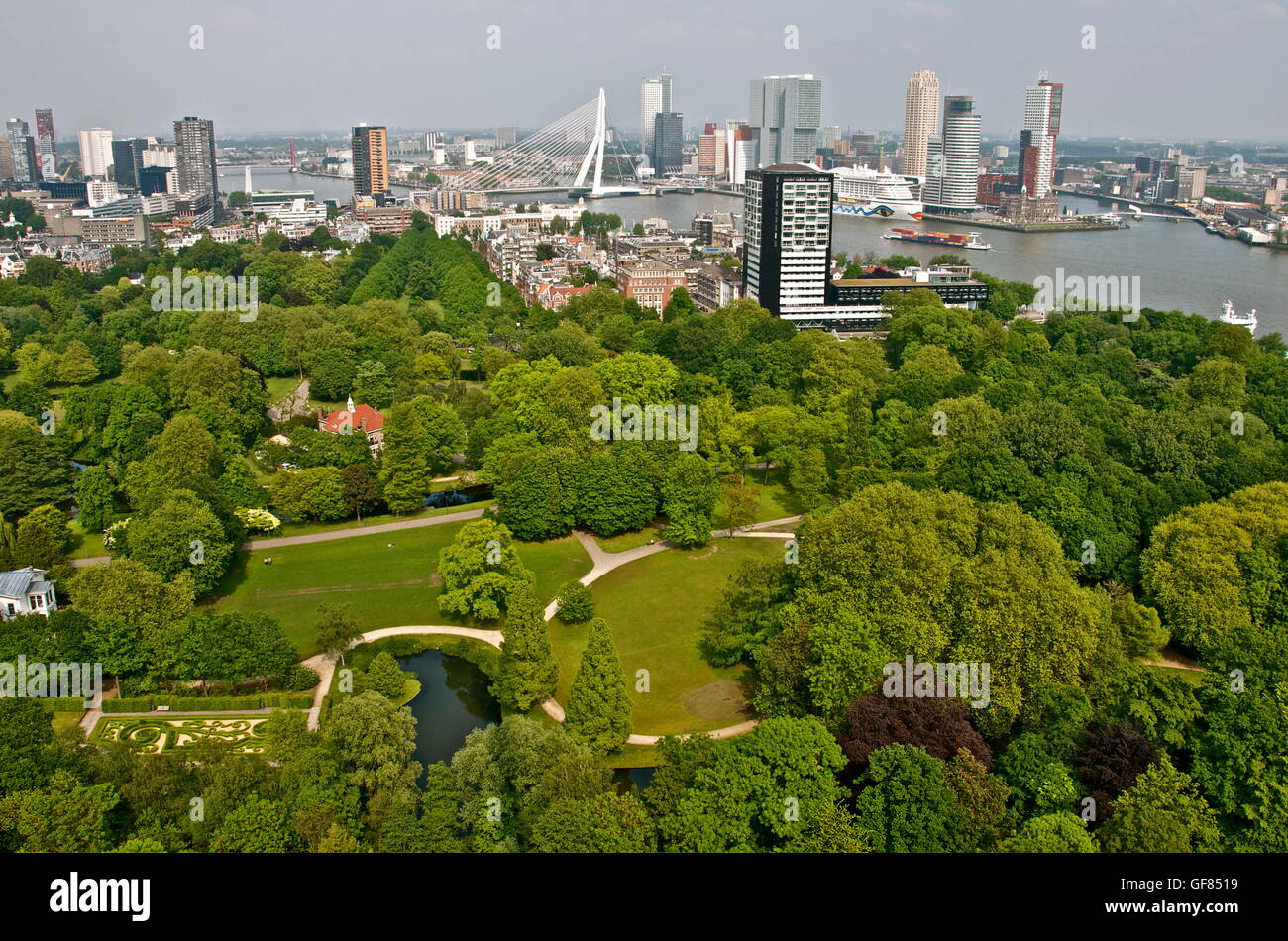 Rotterdam park water hi-res stock photography and images - Alamy