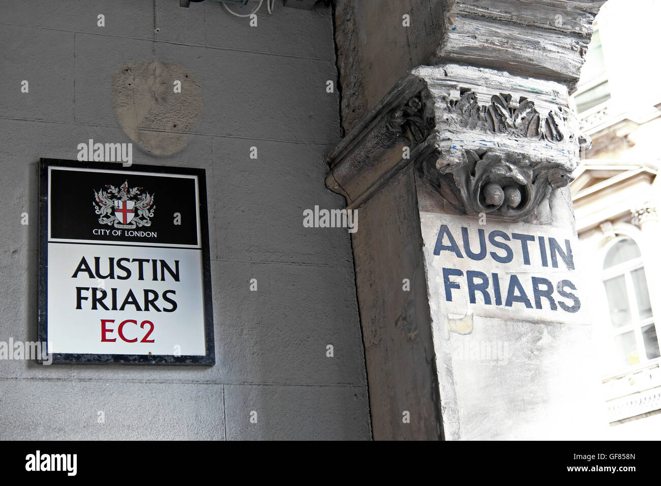 Austin friars hi-res stock photography and images - Alamy