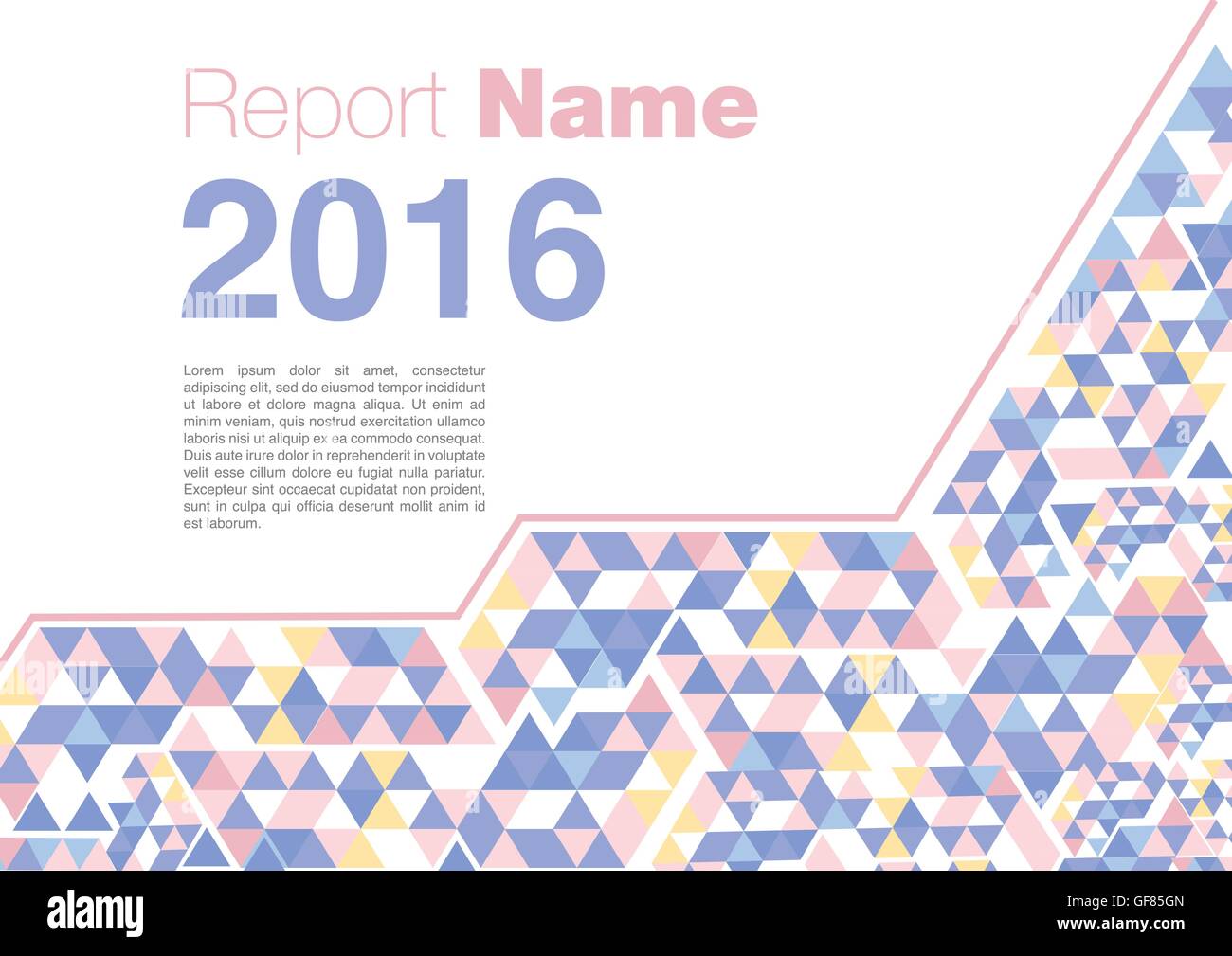 2016 brochure flyer design layout Stock Vector Images - Alamy