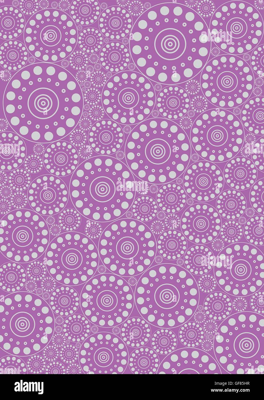 purple background of circles pattern texture Stock Vector Image & Art ...