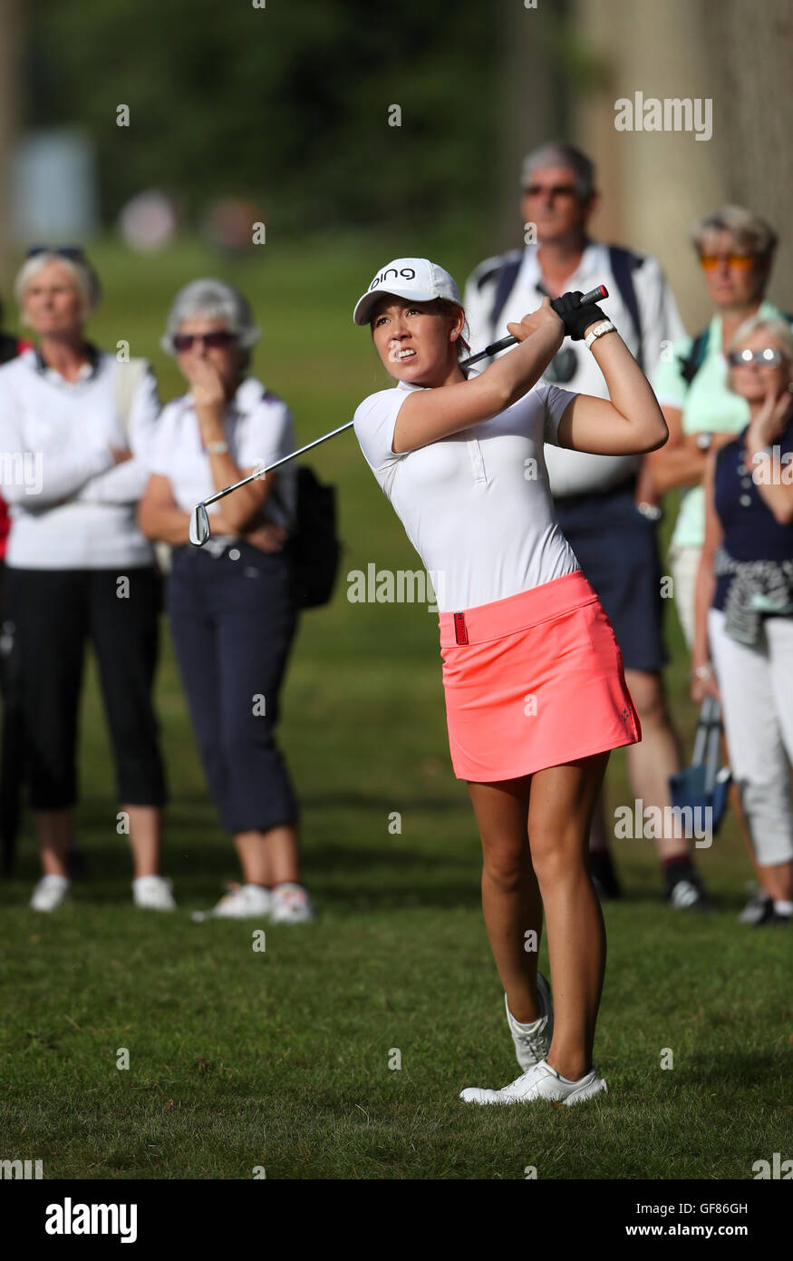 South Korea's In-Kyung Kim during day two of the Ricoh Women's British ...