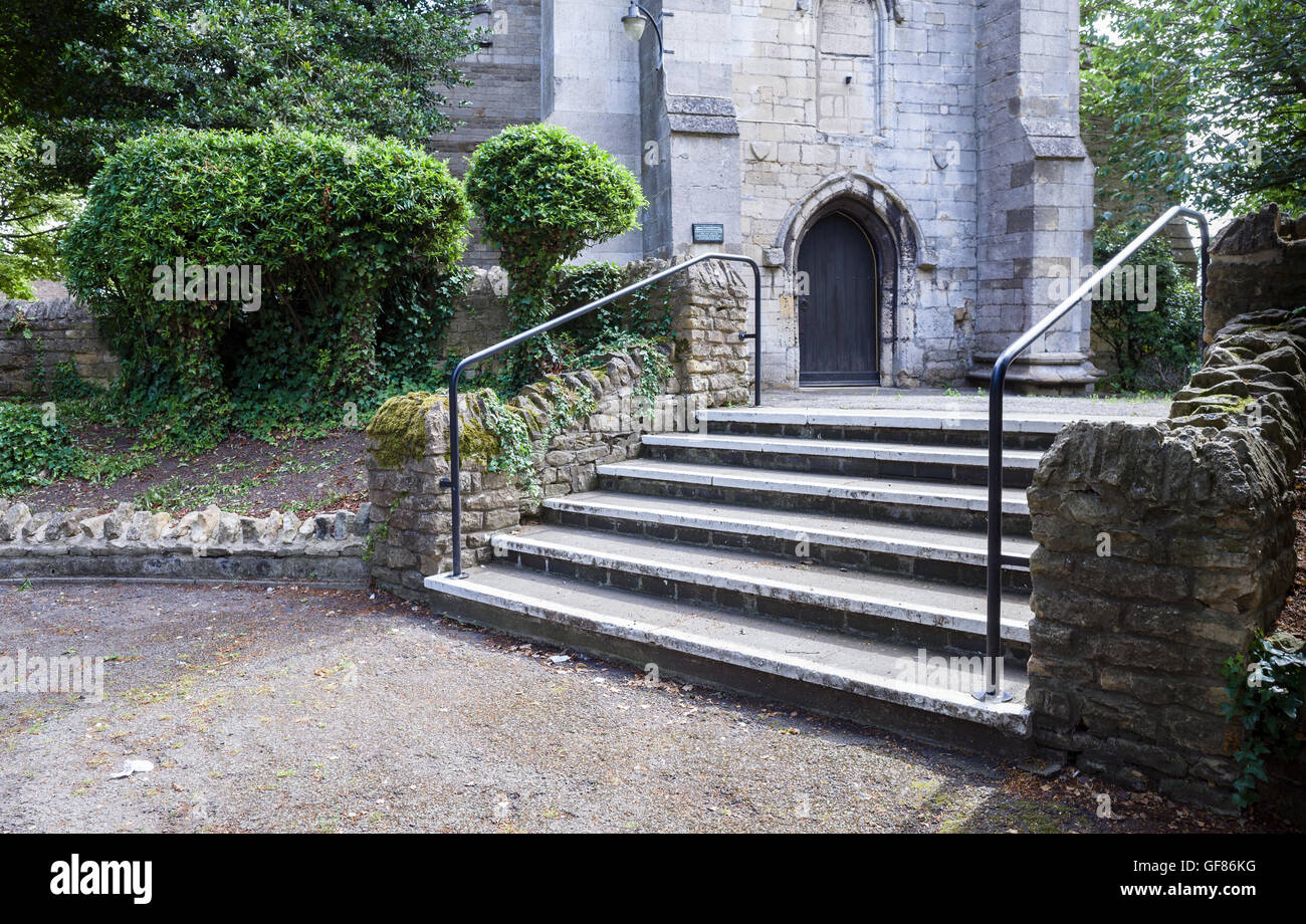 St John Baptist church, Corby Stock Photo - Alamy