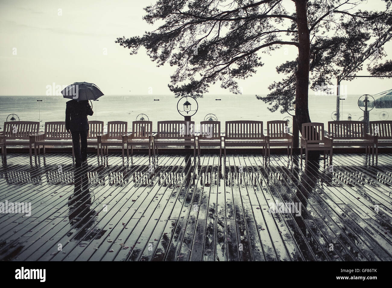 Scenery rain hi-res stock photography and images - Alamy