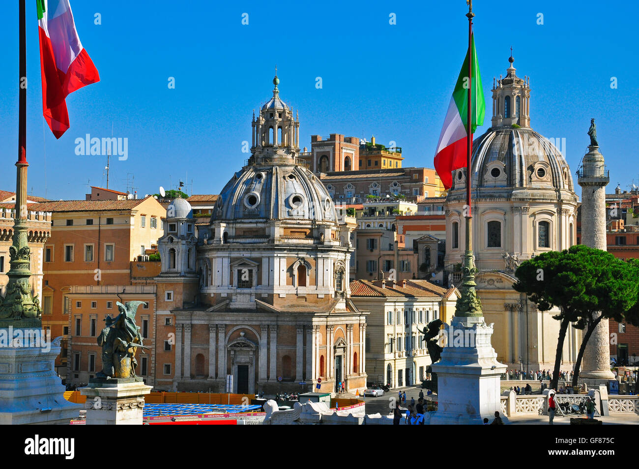 Basilica Ulpia, Rome, Italy Stock Photo - Alamy