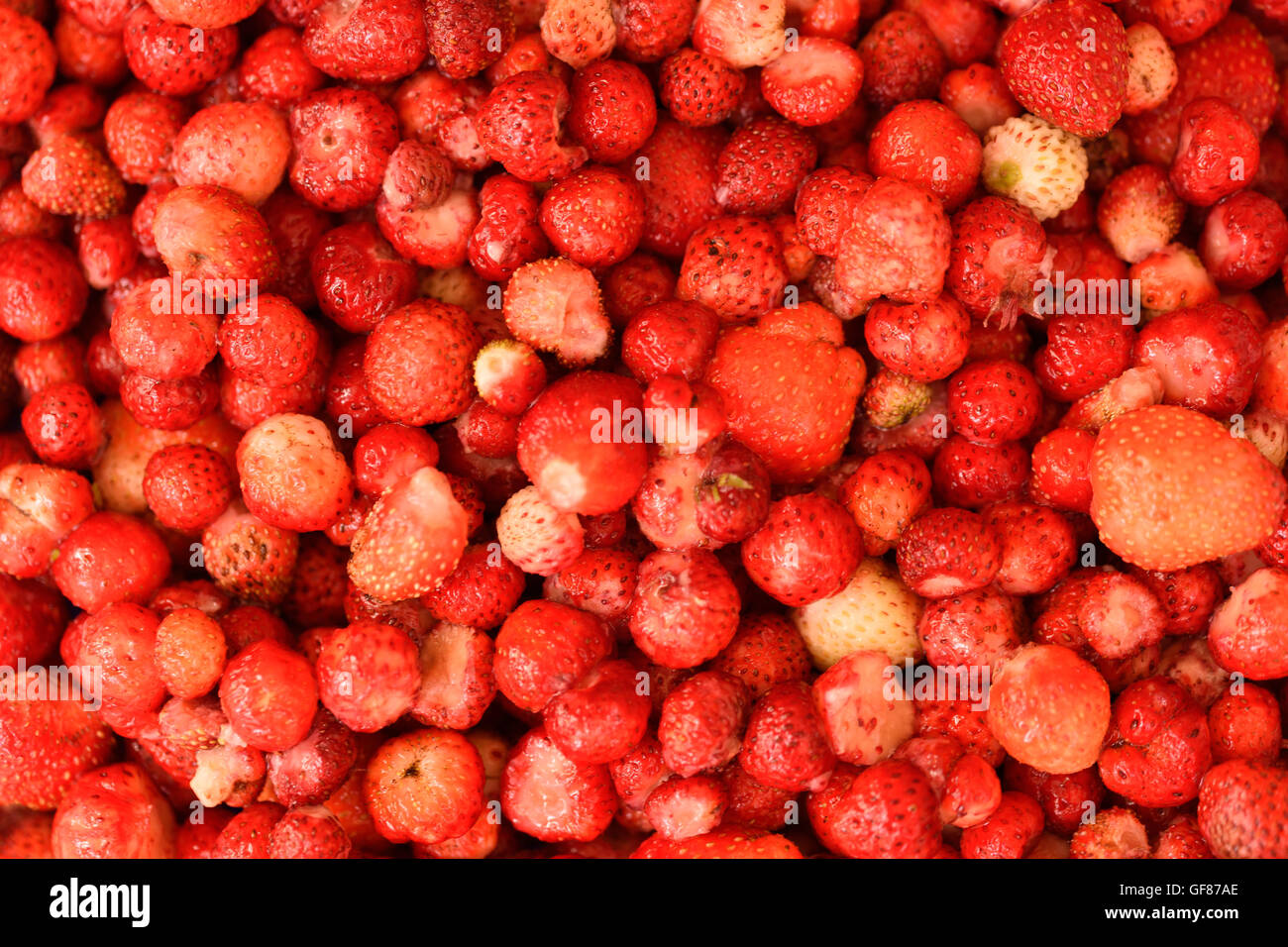 Seamless texture of juicy strawberries. fresh harvest Stock Photo - Alamy