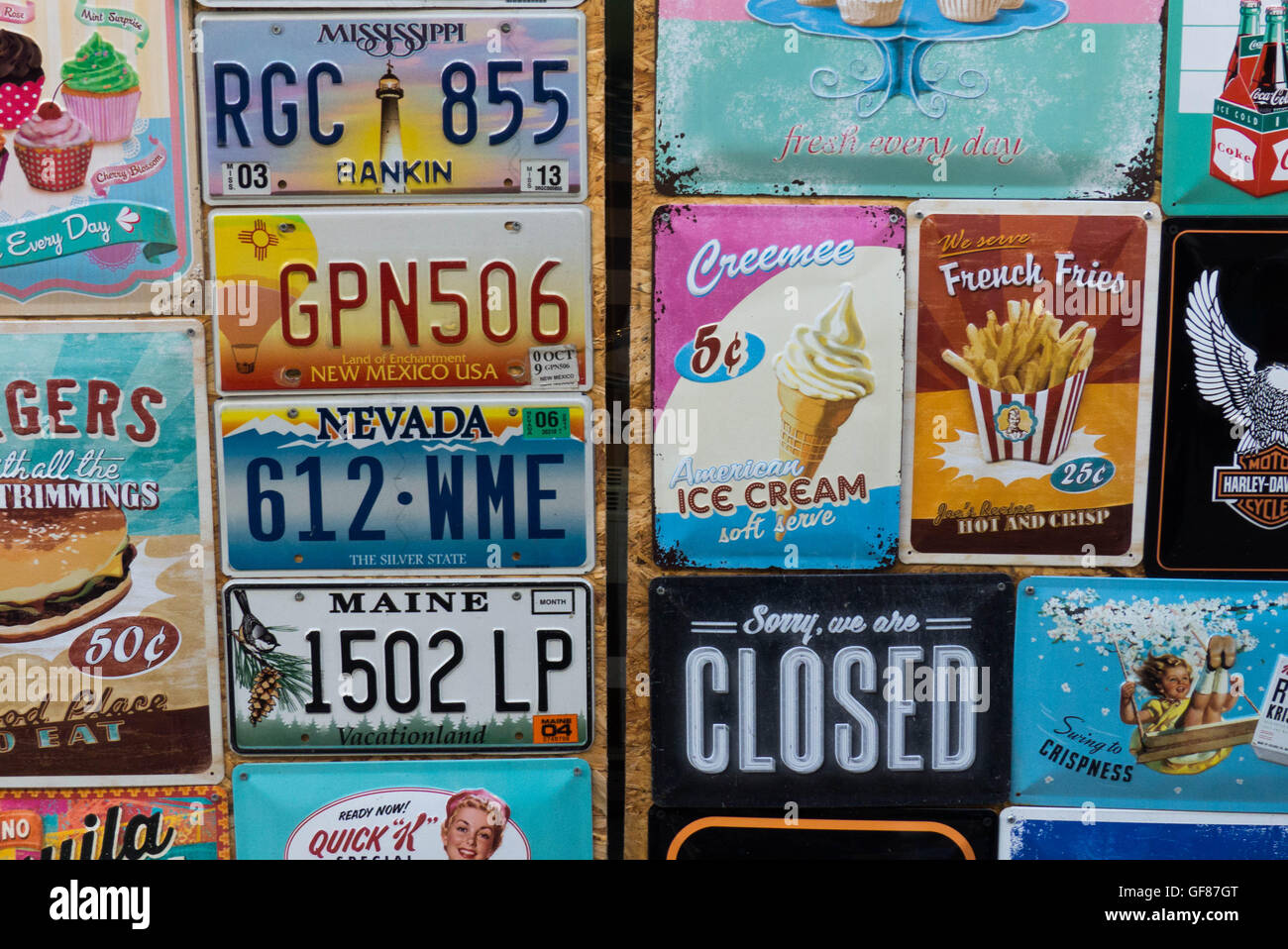 Car trade plates hi-res stock photography and images - Alamy