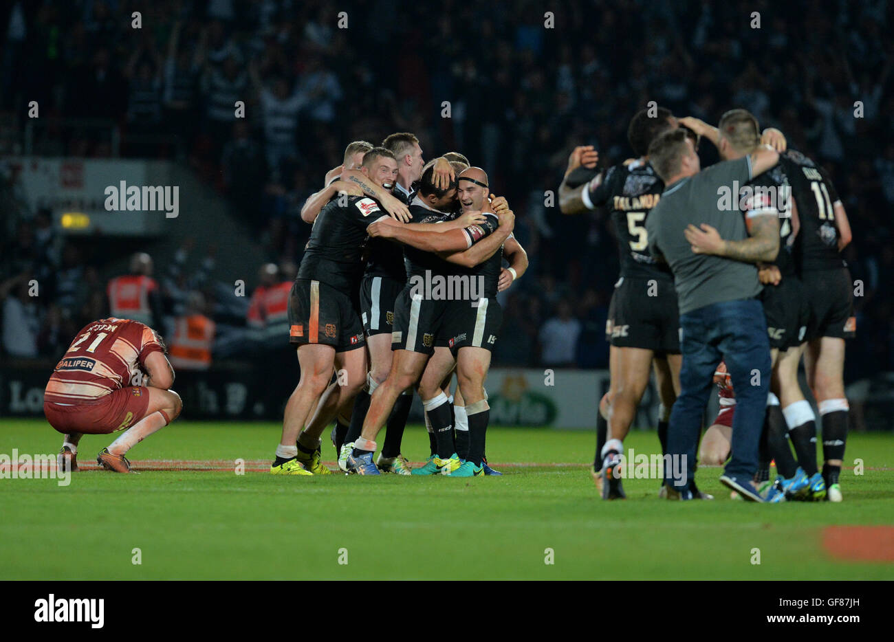 Challenge cup semi final match keepmoat stadium hi-res stock ...